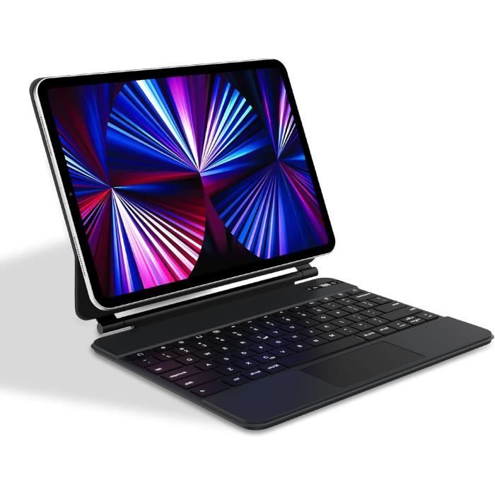Clavier Magnétique Pour Ipad Pro 12.9 6E Génération - Clavier Fin Avec ...