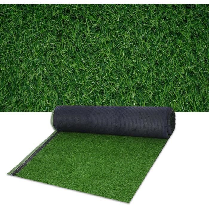 Tapis De Gazon Artificiel D'Extérieur - 1 X 10 M - Vendu Au Mètre - Rouleau De Gazon Artificiel ...