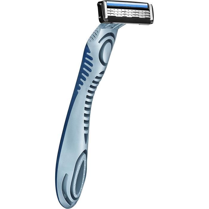 BIC Flex3 Rasoirs jetables homme – Tête pivotante, 3 lames – Lot 3 ...