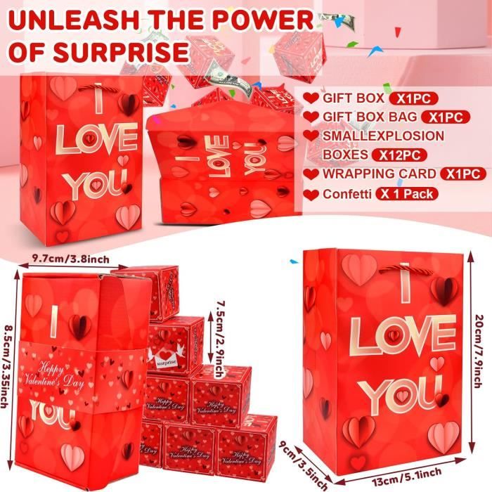 Coffret Surprise Coffret Cadeau, Surprise Boîte D'Explosion, Boîte ...