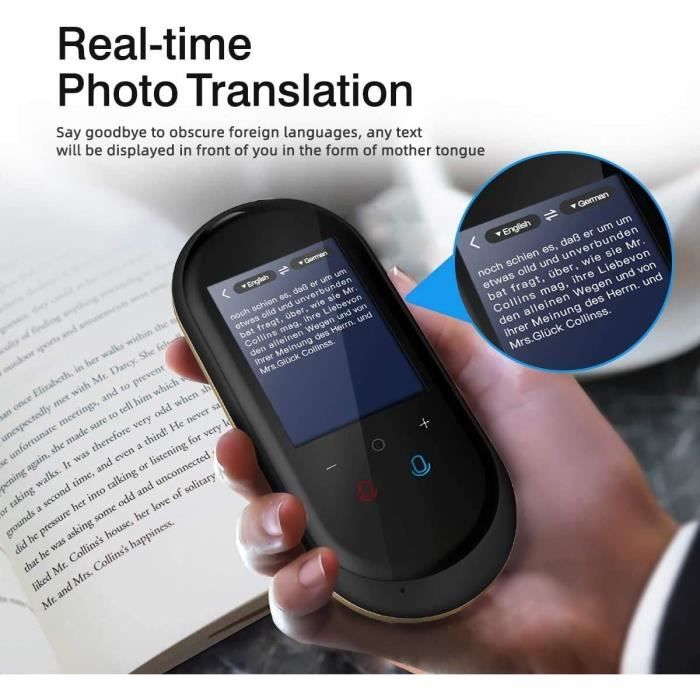Traducteur Vocal Électronique,Traducteur Vocal Ocr Photo-Wifi-Hospot ...