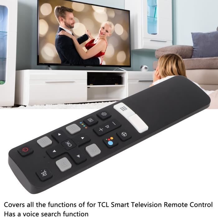 Télécommande - DIOCHE - RC802V FMR1 - Compatible TCL - Fonction Vocale ...