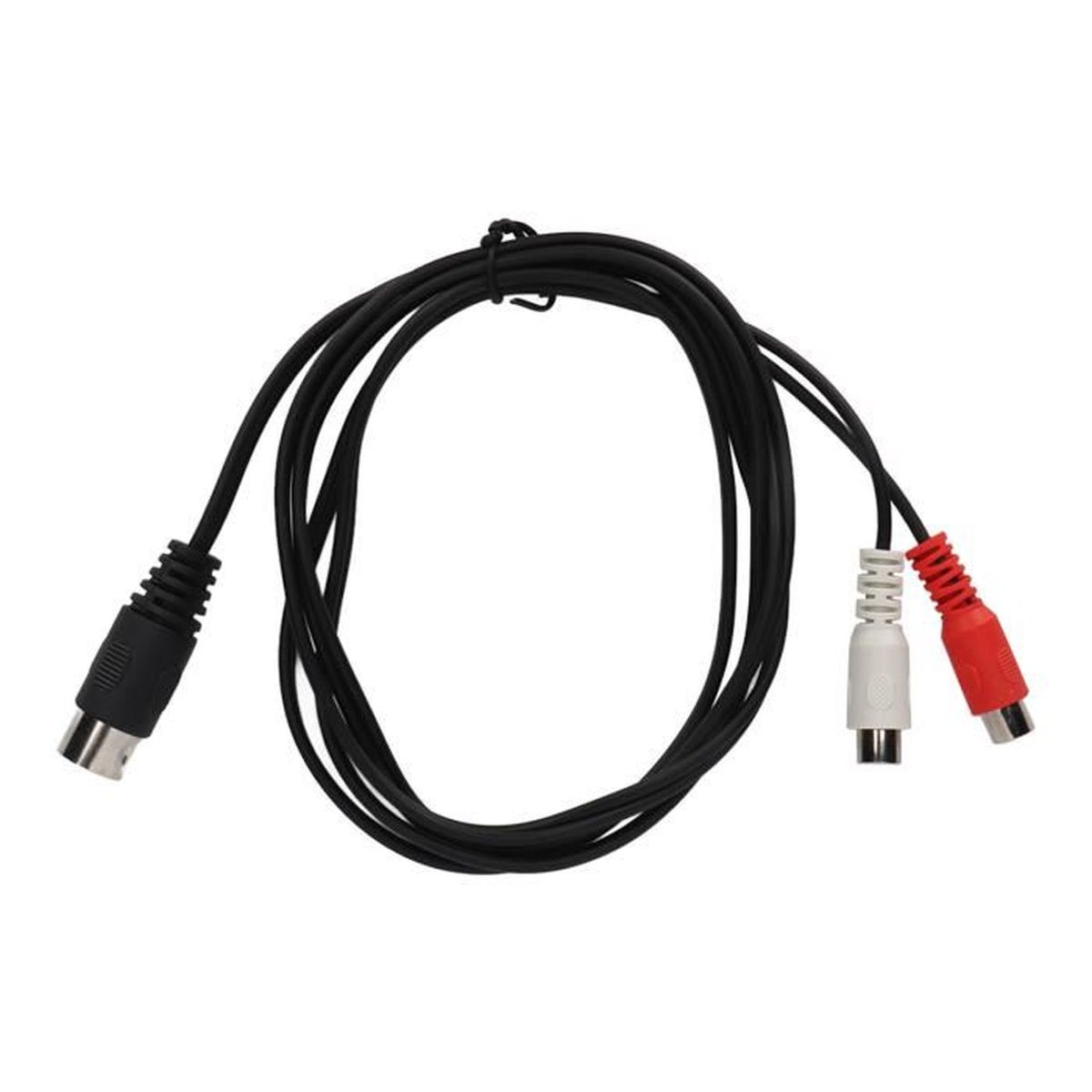 Câble DIN 5 broches vers 2RCA Câble adaptateur DIN 5 broches mâle vers ...