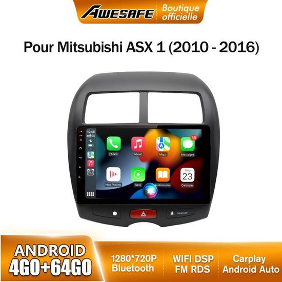 AWESAFE 4G Autoradio Android 13 pour Mitsubishi ASX1 (2010-2016) 4Go ...