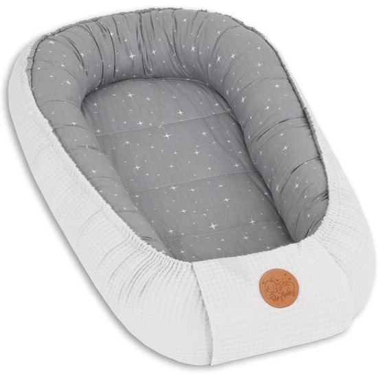 Totsy Baby Réducteur de Lit Bébé 90x50cm Cocon en Gaufre de Coton ...