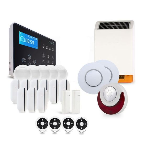 Atlantic'S - Pack alarme maison NEOS - Kit 11 - Cdiscount Bricolage