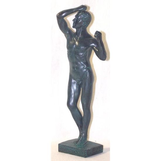 Statuette L'age d'Airain de Rodin - Cdiscount Maison