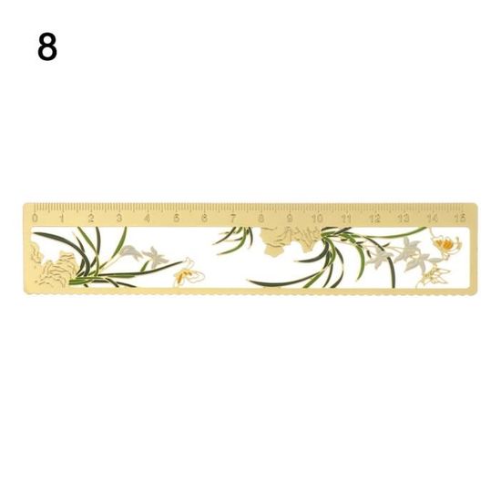 2pcs Tapez 8 Règles creuses en métal pour Panda, élément chinois, règle ...