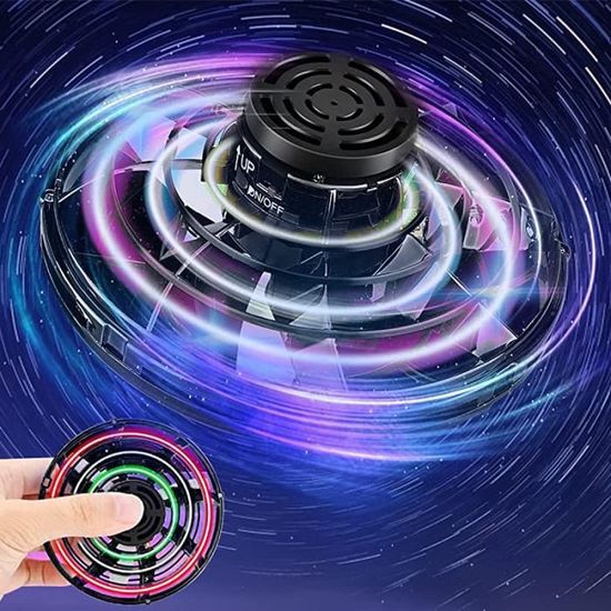 Fly UFO Spin Drone Flyufo Spin Mini Ufo Fly Flying Spinner Ledzfly Flay ...