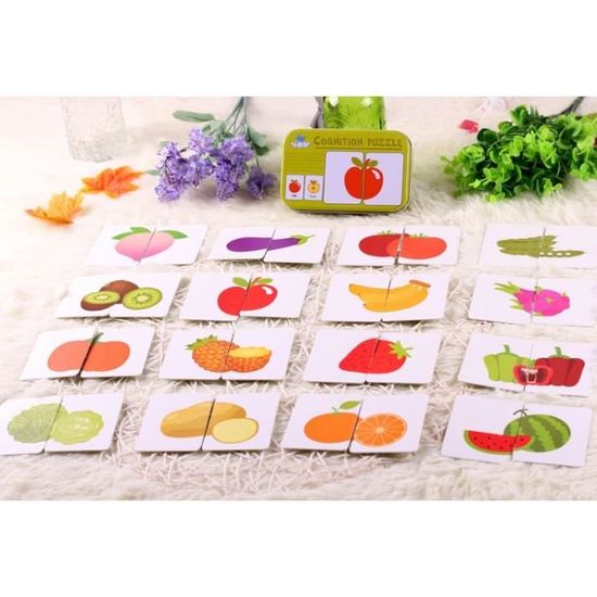 Casse-Tete G20YZ Bébé Enfants Cognition Puzzles Jouets Toddler Iron Box ...