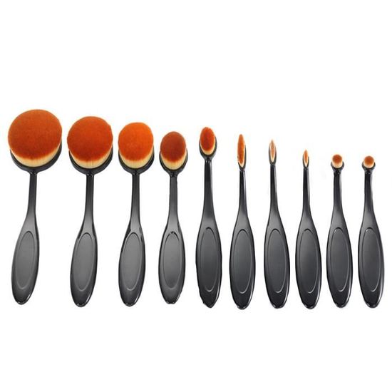 DAMILY® 10 pcs - kit de pinceau de maquillage - l'outil de maquillage ...