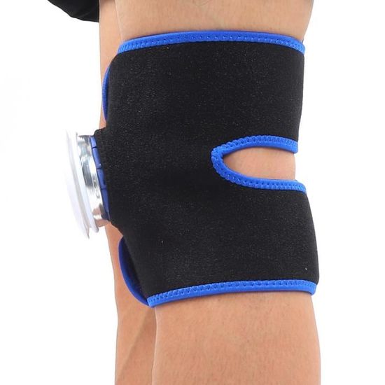 Attelle + attelle de coude bleue, attelle de genou, respirante avec sac ...