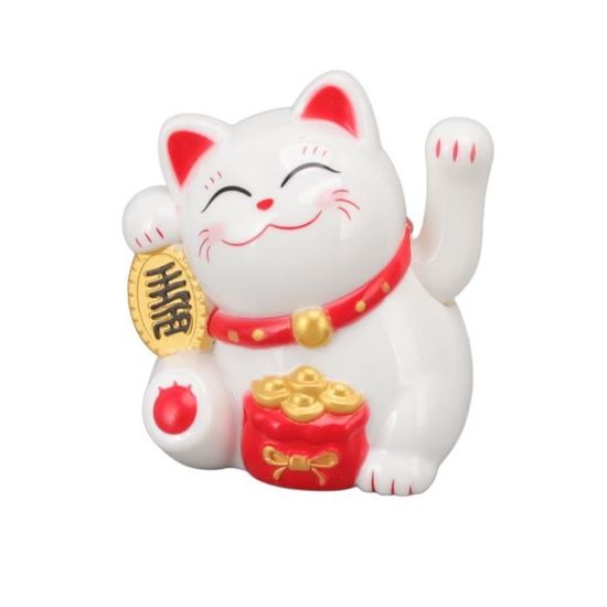 Décoration de chat porte-bonheur chinois - OMABETA - Bras ondulant ...