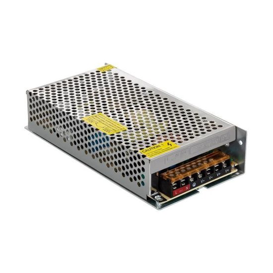 TECHBREY Bloc d'Alimentation 12V DC 120W 10A - Cdiscount Bricolage