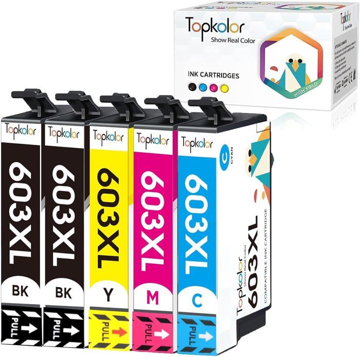 603 Xl Cartouche D'Encre Compatible Pour Epson 603 Pour Expression Home ...