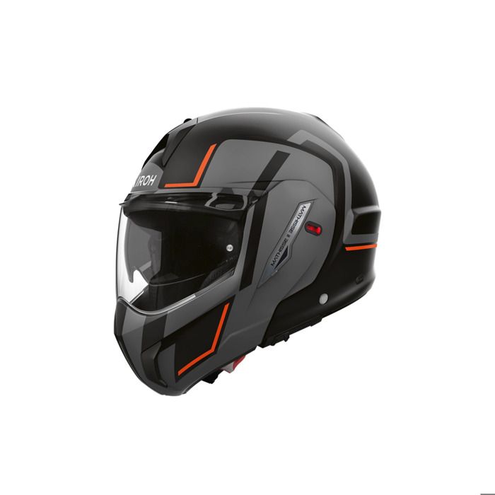 Casque moto modulable Airoh Mathisse II - Rouge - 2XL (63 cm ...