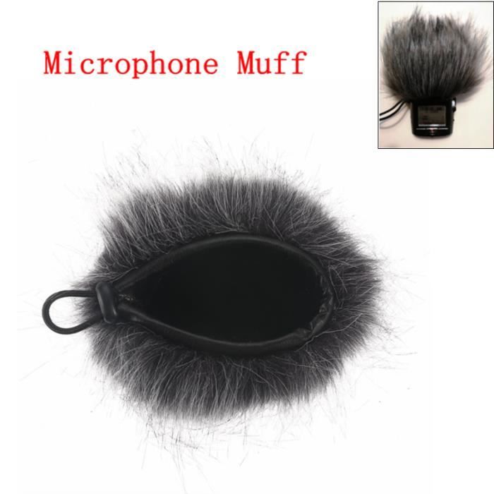 Pare-vent en fourrure artificielle pour Microphone, protection anti ...