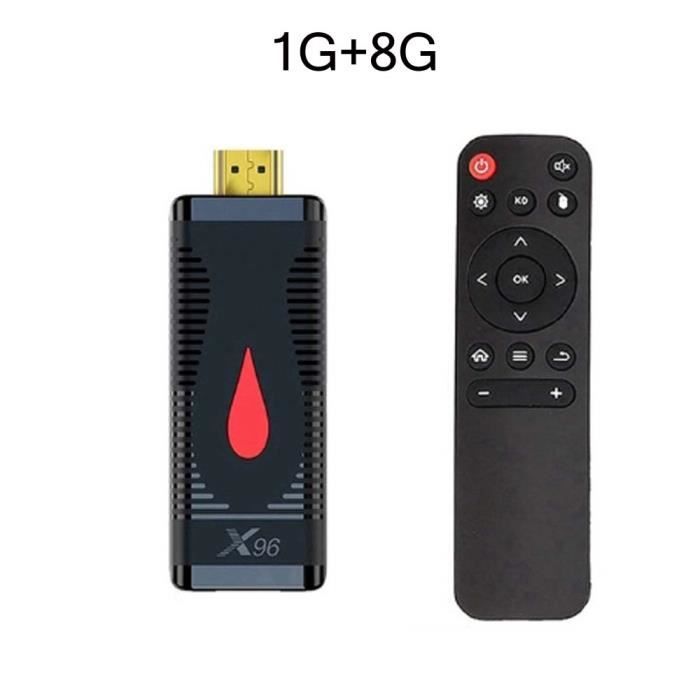 Ue Plug - 1G 8G - Boîtier Smart TV X96 S400 Allwinner H313 Quad Core 4K, 2 go RAM 16 go ROM ...