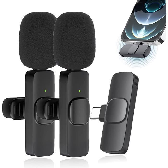 USB C Micro Cravate sans Fils, Mini Micro Smartphone pour Youtube ...