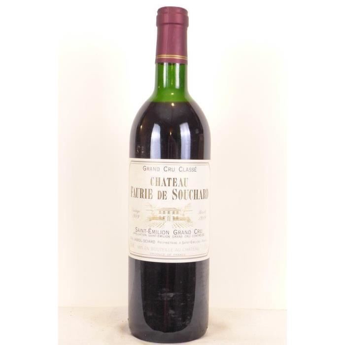 Saint-émilion château faurie de souchard grand cru classé (b1) rouge ...