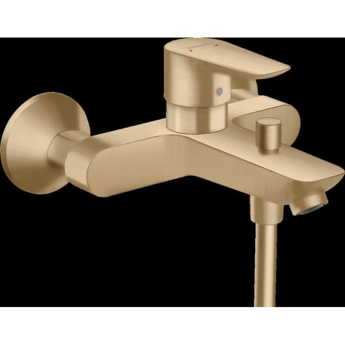 Mitigeur bain/douche HANSGROHE Talis E bronze brossé - 71740140 ...