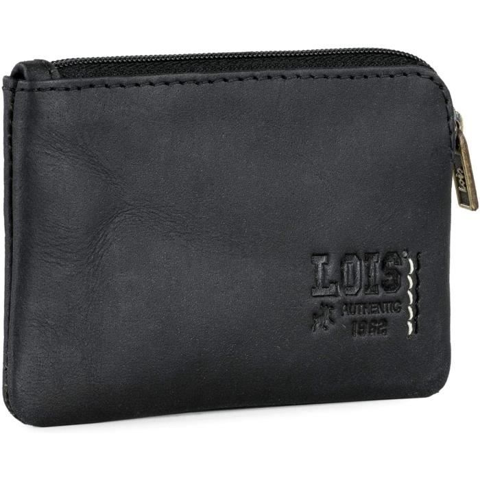 Bourse en Cuir pour Homme. 2 Compartiments pour pièces de MonnaieCartes ...