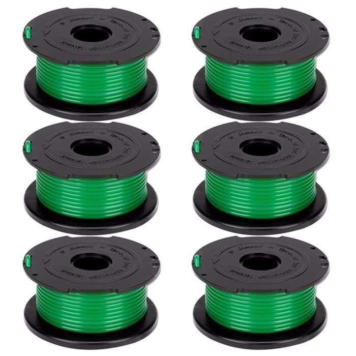 Tondeuse,Remplacement de la ligne de bobine Black & Dec.ker pour débroussailleuse, tondeuse à ...