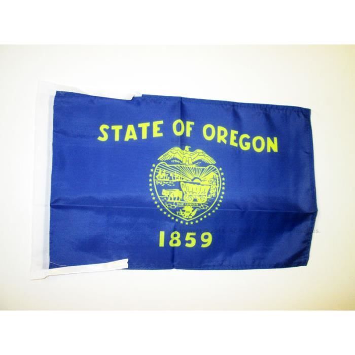 Drapeau Oregon 45x30cm - Etat américain - USA - Etats-Unis Haute ...