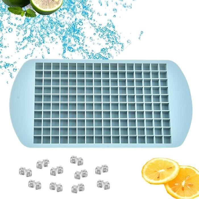 Mini Bacs À Glaçons 160 Grilles En Silicone Pour Réfrigérateur De ...