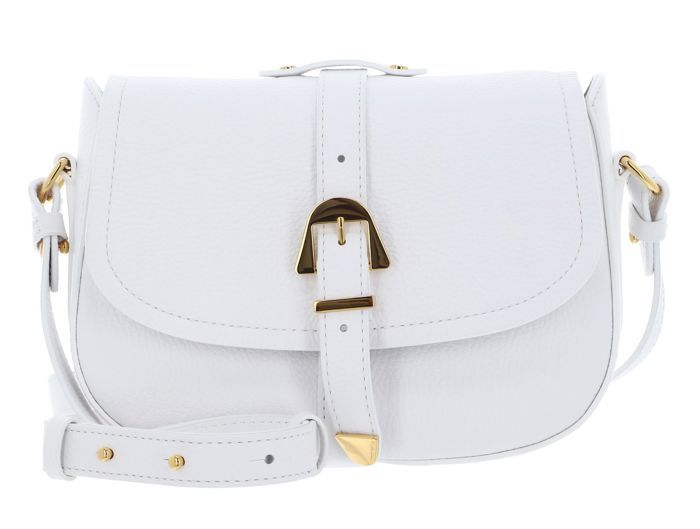 COCCINELLE Sac à main blanc en cuir pour femme Coccinelle Magalu ...