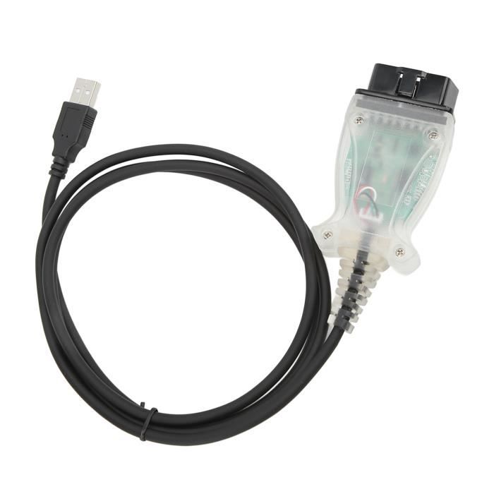 Dilwe adaptateur de diagnostic OBD Câble de diagnostic OBD2 pour ...