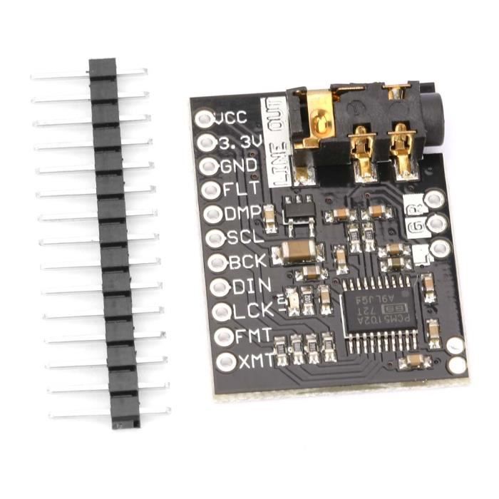 ROM Carte De Décodeur Dac Pcm5102A Dac Decoder Board, Dac 192-Bit 24 ...