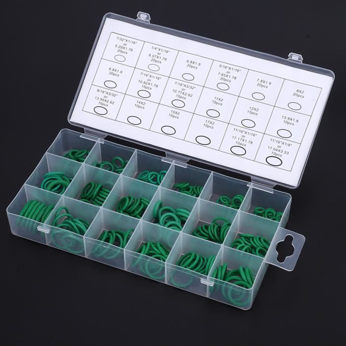 Fdit kit d'assortiment de joints toriques Kit d'assortiment de bagues ...