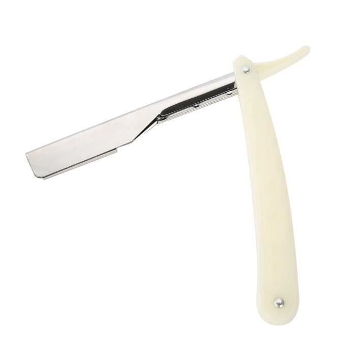 HAPPY-Rasoir de coiffeur Barber Razor Straight Edge Hair Clipper Salon ...