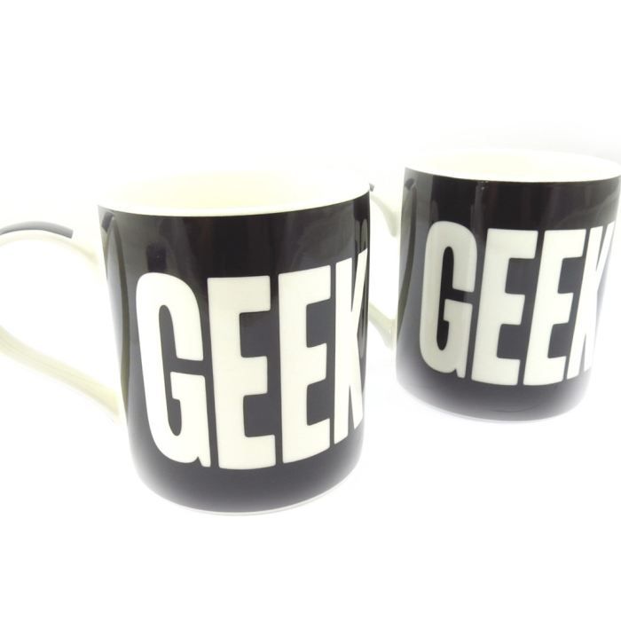 Duo de mugs "Geek" - Cdiscount Maison