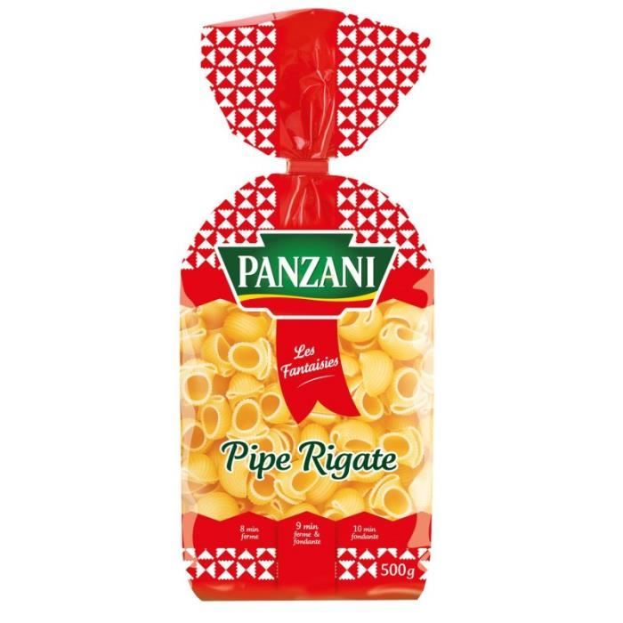 PANZANI - Pates Pipe Rigate 500G Les Créatives - Lot De 4 - Cdiscount ...