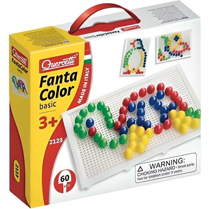 Jeu de mosaïques FantaColor Basic - QUERCETTI - Pièces de 15 mm - Mixte ...