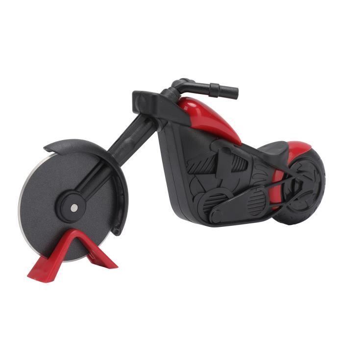 LMC-roue de coupeur de pizza Coupe-pizza moto en acier inoxydable coupe ...