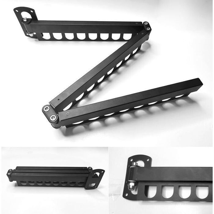 Estante de secado de ropa, estante plegable de acero al carbono montado ...