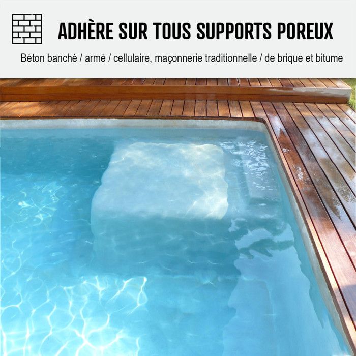 Enduit Piscine Hydrofuge - Etanchéité Piscine & Cuvelage : ARCACIM ...