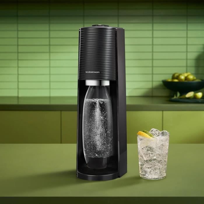 Machine à soda et eau pétillante SODASTREAM - TERRA Noire - 2 ...
