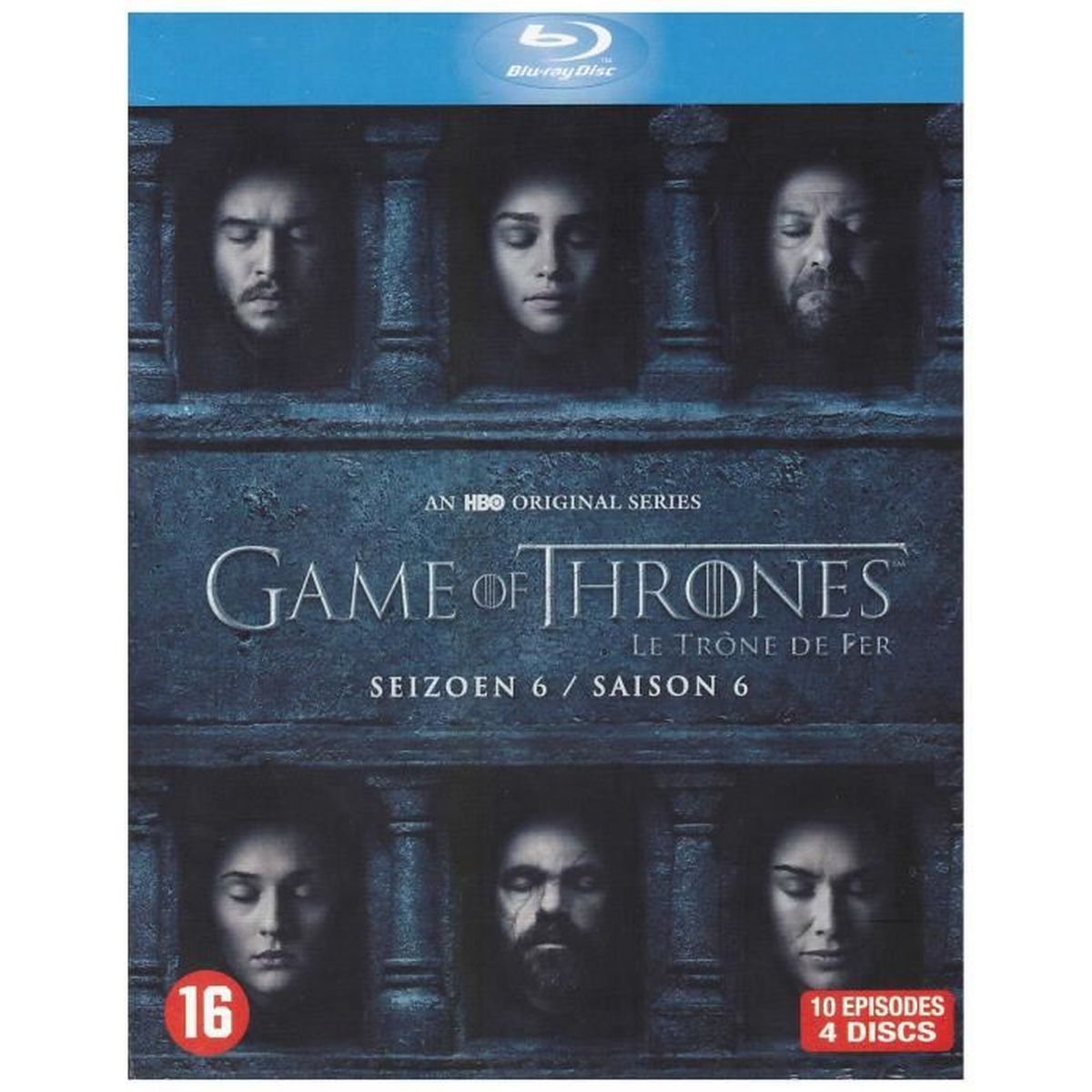 Game Of Thrones Saison 6 Blu Ray Cdiscount Dvd