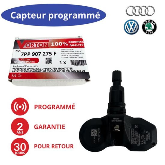 Capteur de pression des pneus TPMS programmé Valve roue PORSCHE 911 997 ...