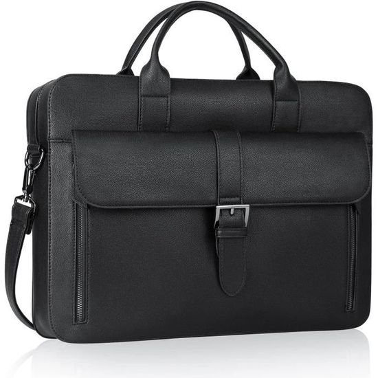 Mallette En Cuir Pour Homme 15,6 Pouces Sac À Bandoulière Pour ...