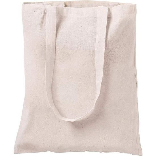 Lot de 10 sacs en coton naturel, 3 couleurs, naturel131 - Cdiscount ...