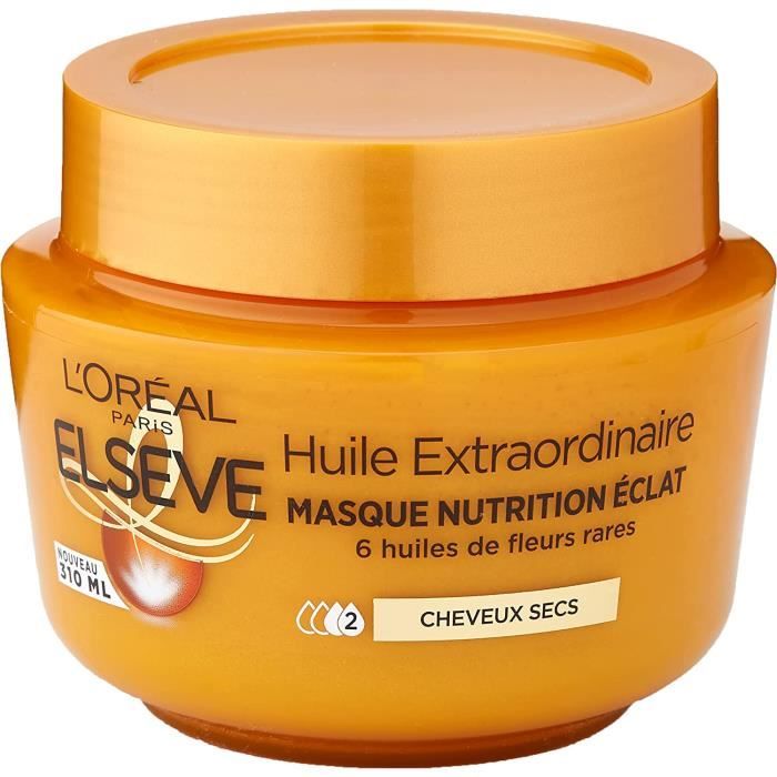 L'Oréal Paris Elseve Huile Extraordinaire Masque Nutrition Éclat ...
