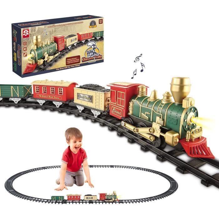 Jouet de Train Electrique Nol avec Lumires et Son pour Enfants - Marque ...