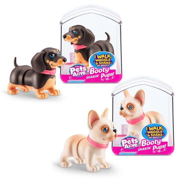 Robot miniature - Zuru Pets Alive - 9535B - 4 chiots - Réutilisable ...