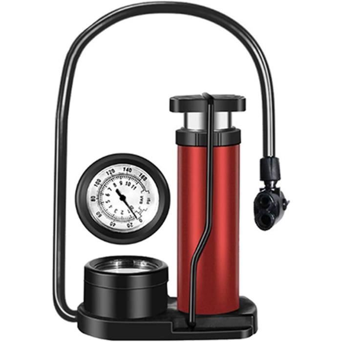 Pompe À Vélo Portable Avec Manomètre De Pression, 160 Psi - 11 Bar ...