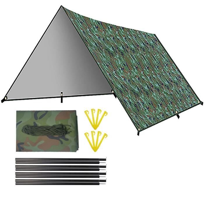 Ensemble de couleurs de camouflage - 3 mx 5 m - Bâche de camping ...